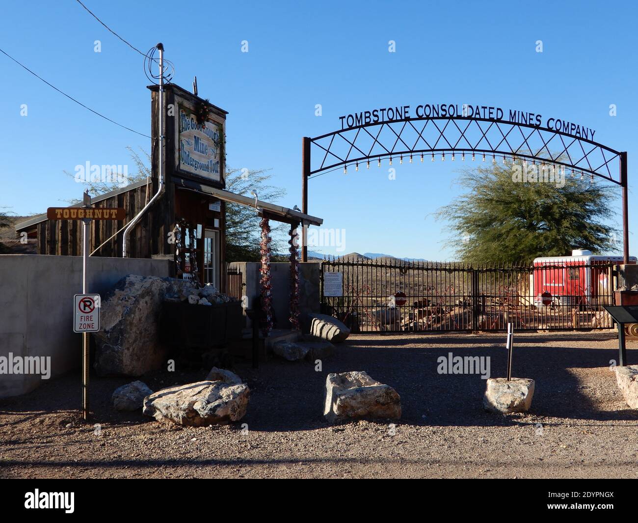 Tombstone, Arizona U.S.A. 12/15/2020. Tombstone businesses, dining ...