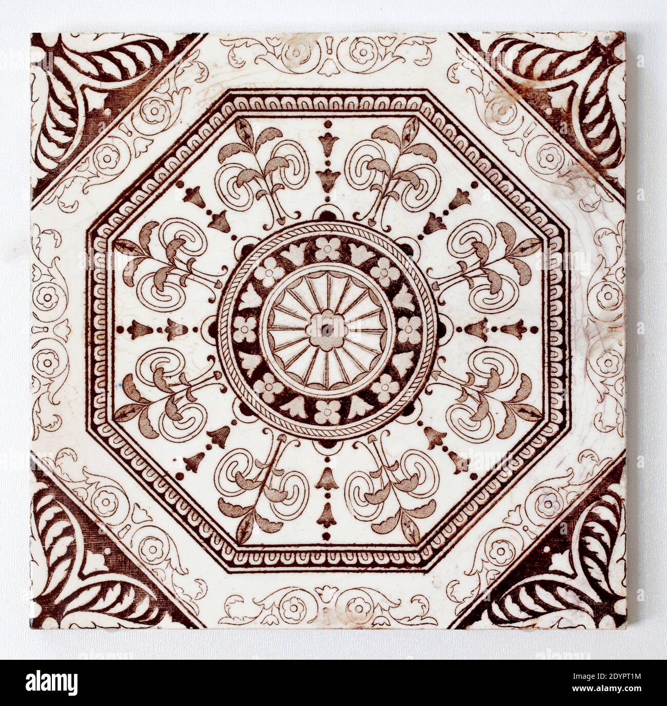 Decorative Antique Ceranic Tile Stock Photo - Alamy