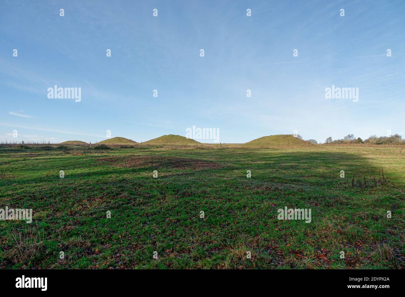 Devil's Jumps, Treyford Stock Photo - Alamy