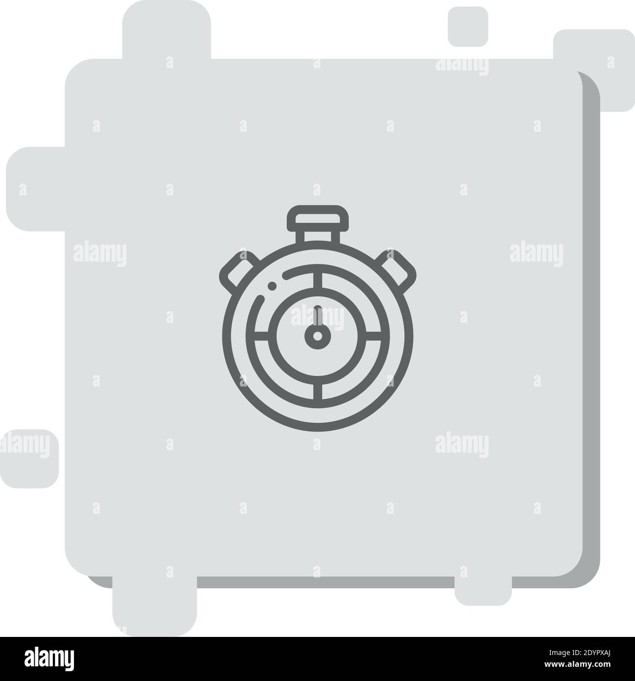 timer vector icon modern simple vector illustration Stock Vector Image ...
