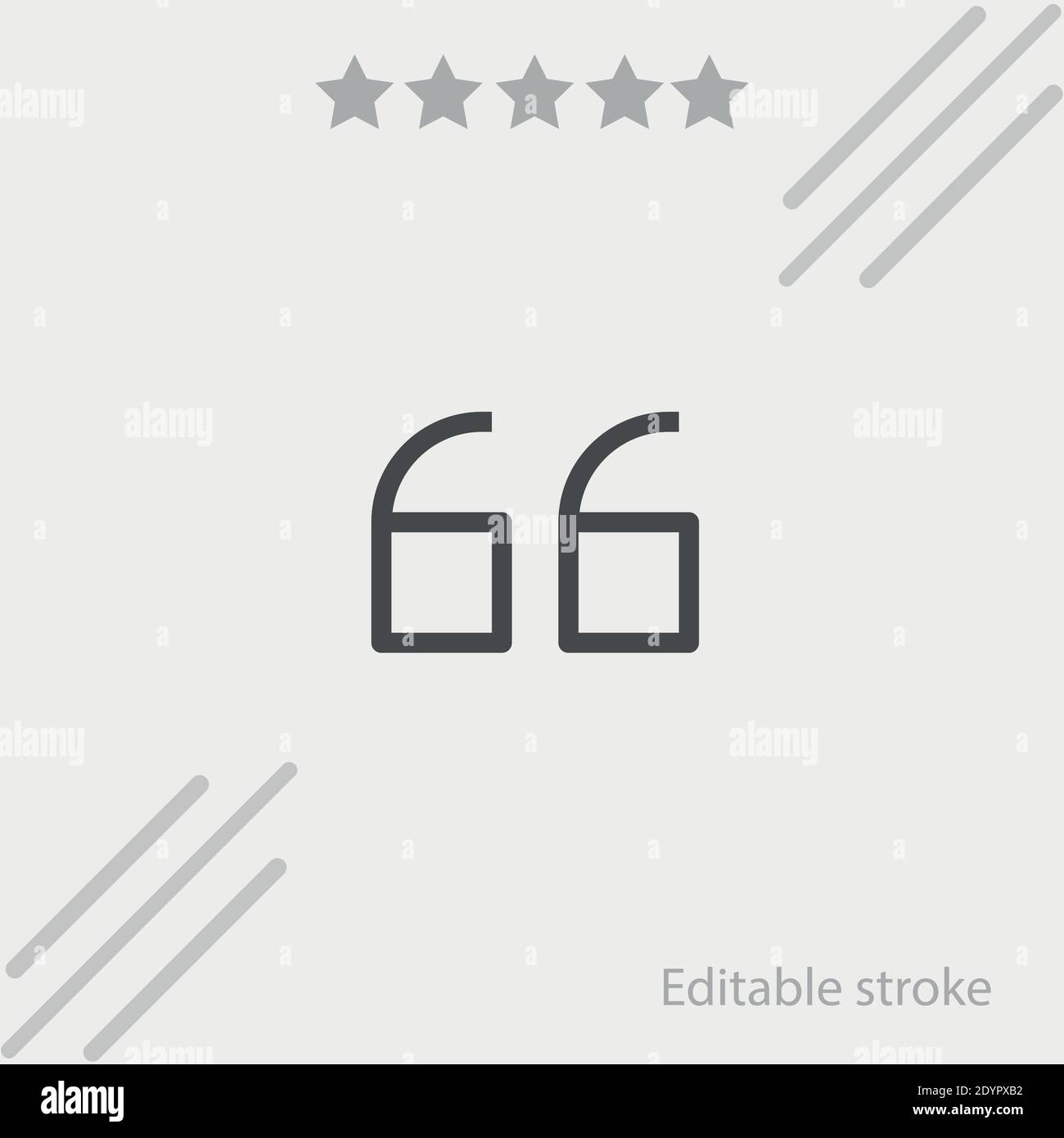 quote vector icon modern simple vector illustration Stock Vector Image ...