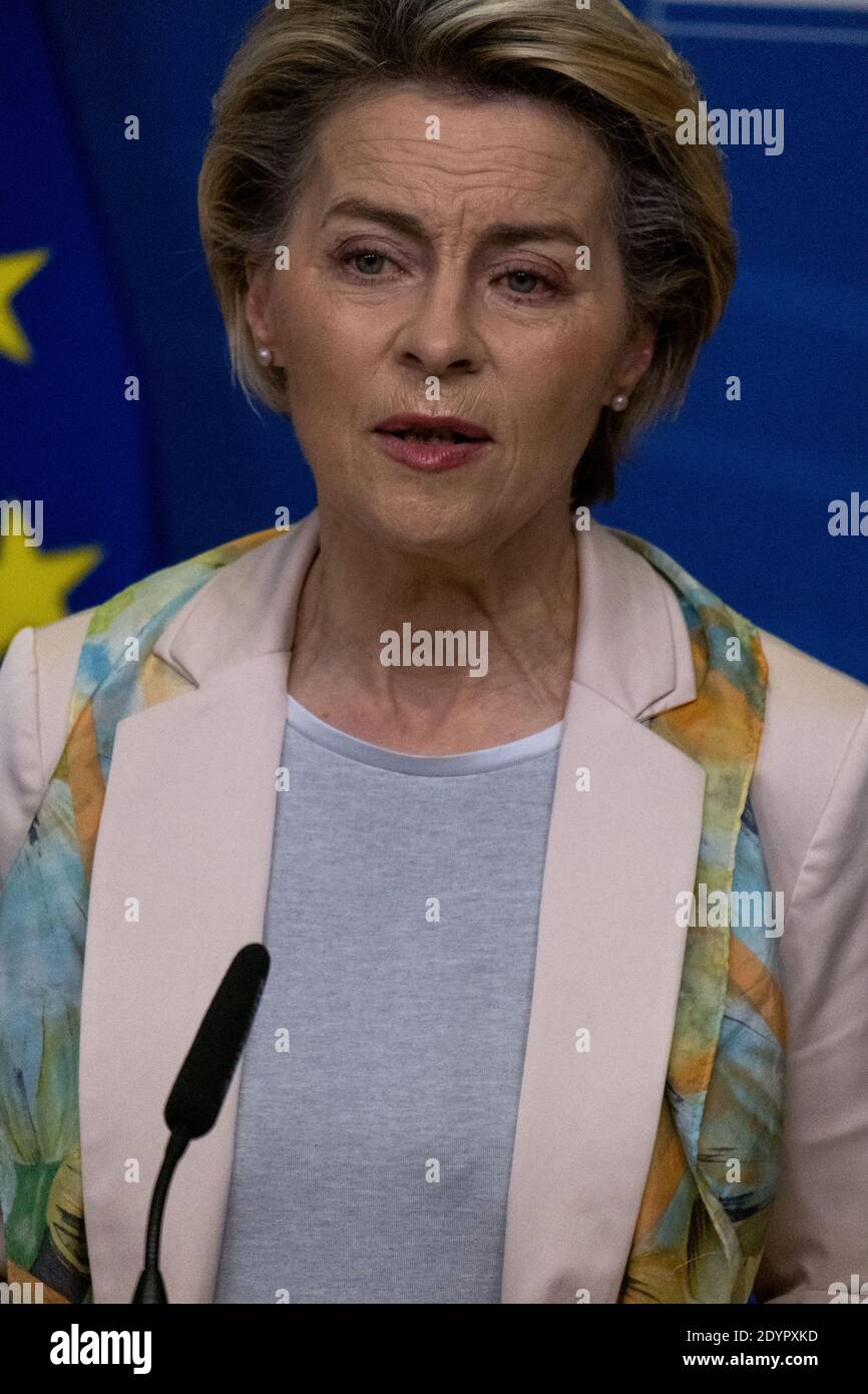 Presidente ursula von der leyen hi-res stock photography and images - Alamy