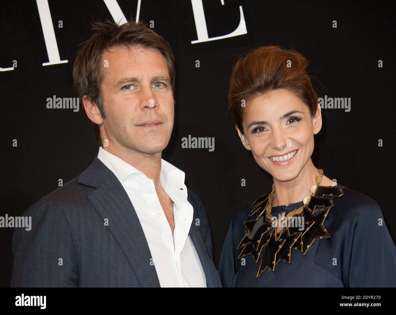 Clotilde Courau and her husband Emanuele Filiberto of Savoy posing at ...