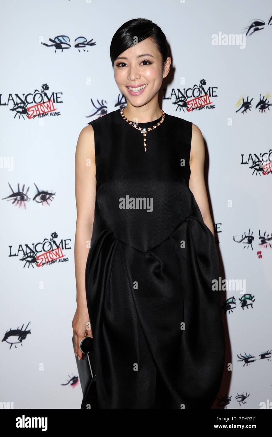 Zhang Jingchu attending the 'Lancome Show By Alber Elbaz' Party at ...