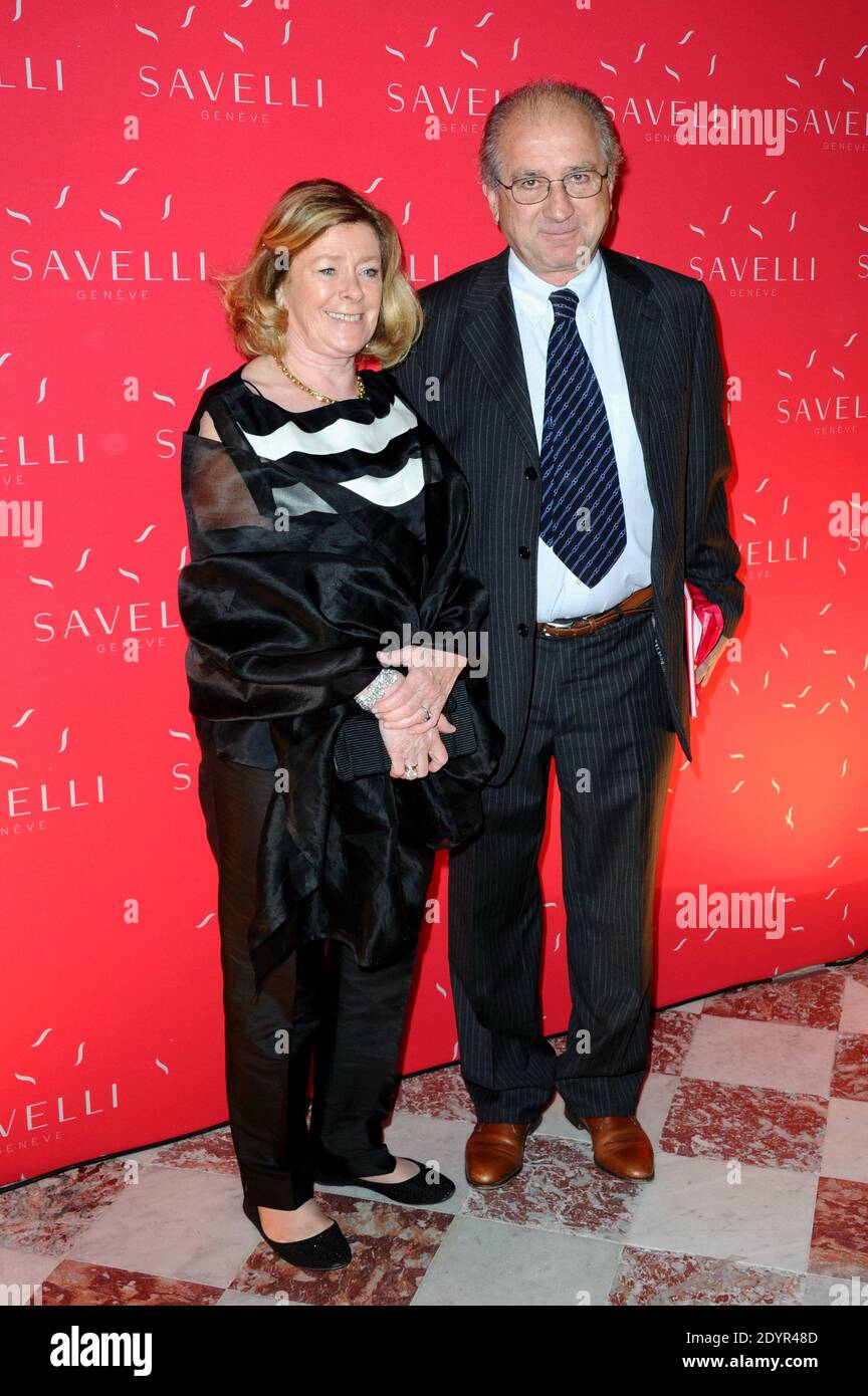 Alessandro Savelli's parents attending the Savelli Party at Jacquemart ...