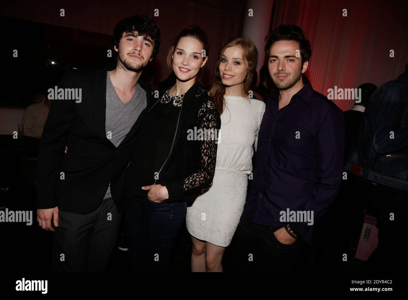 Louis Delort, Camille Lou, Sebastien Agius and Roxane Le Texier ...