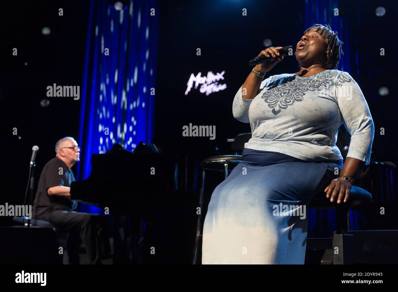 Randy Crawford and Joe Sample trio perform at the Montreux Jazz ...