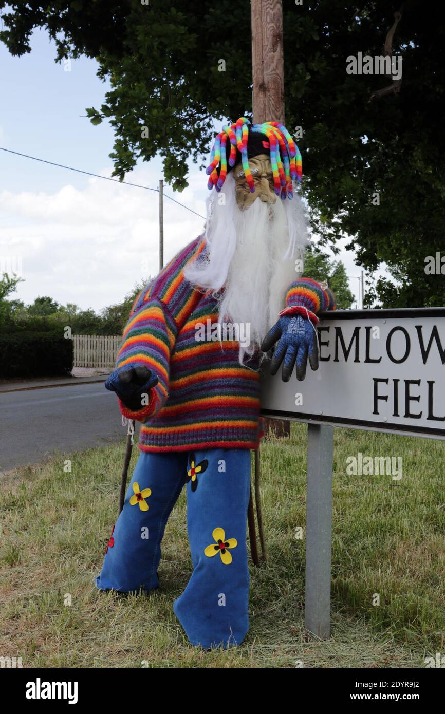 Village scarecrows hi-res stock photography and images - Alamy