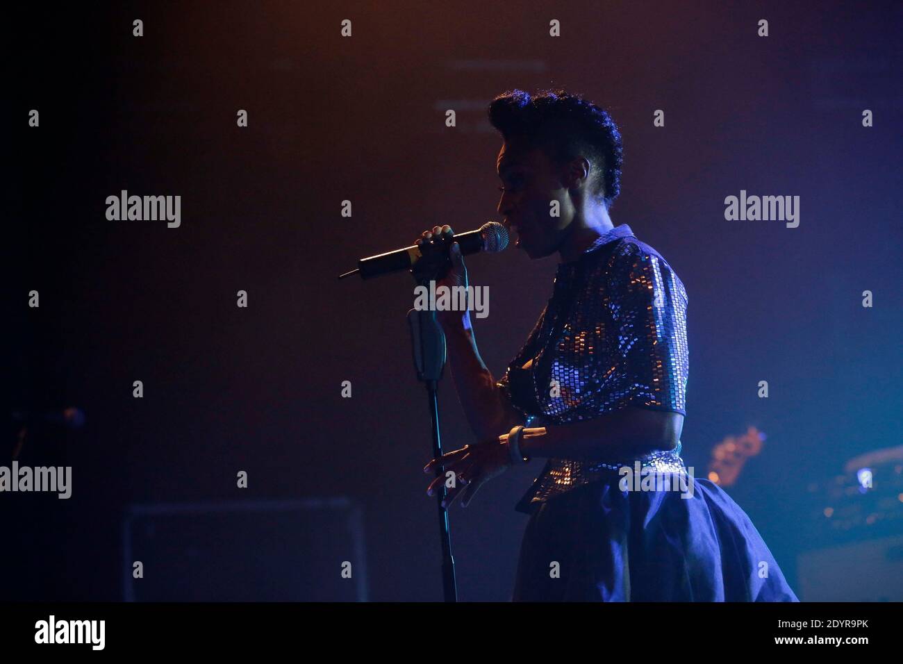 Singer Skye Edwards performs live with British band Morcheeba at ...