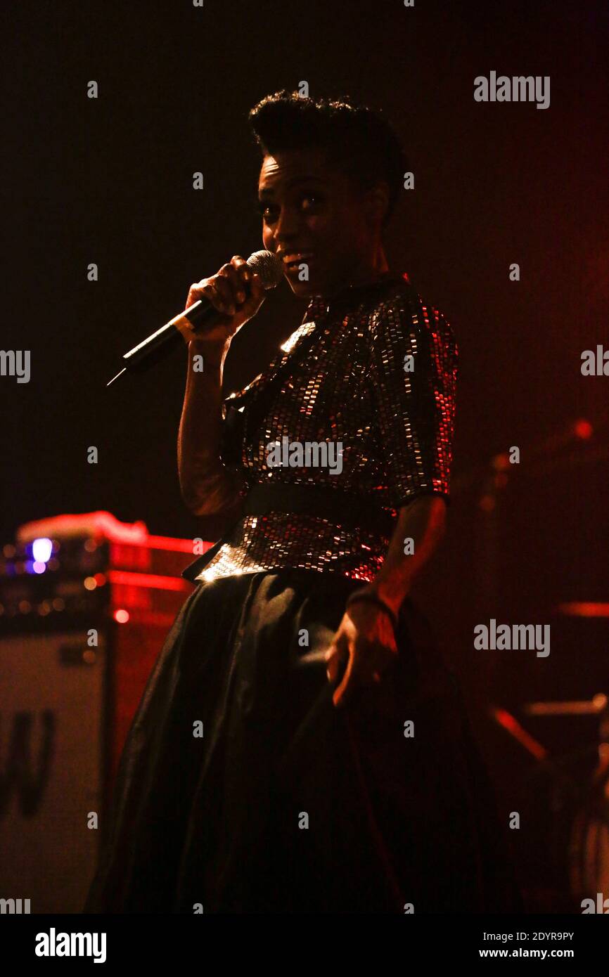 Singer Skye Edwards performs live with British band Morcheeba at ...