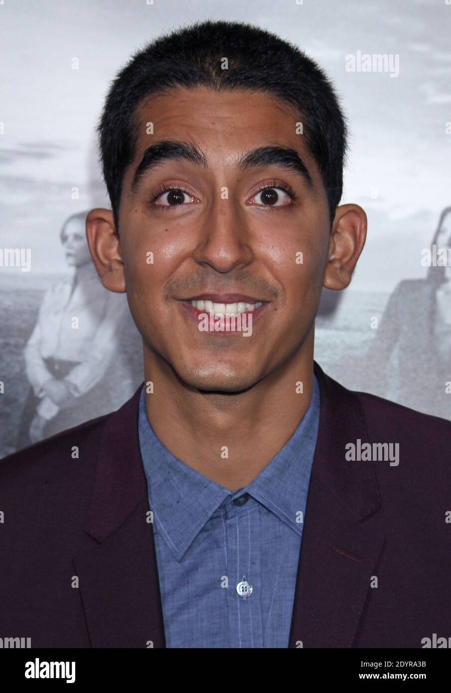 Dev Patelattending the HBO premiere for The Newsroom Season 2 held at ...
