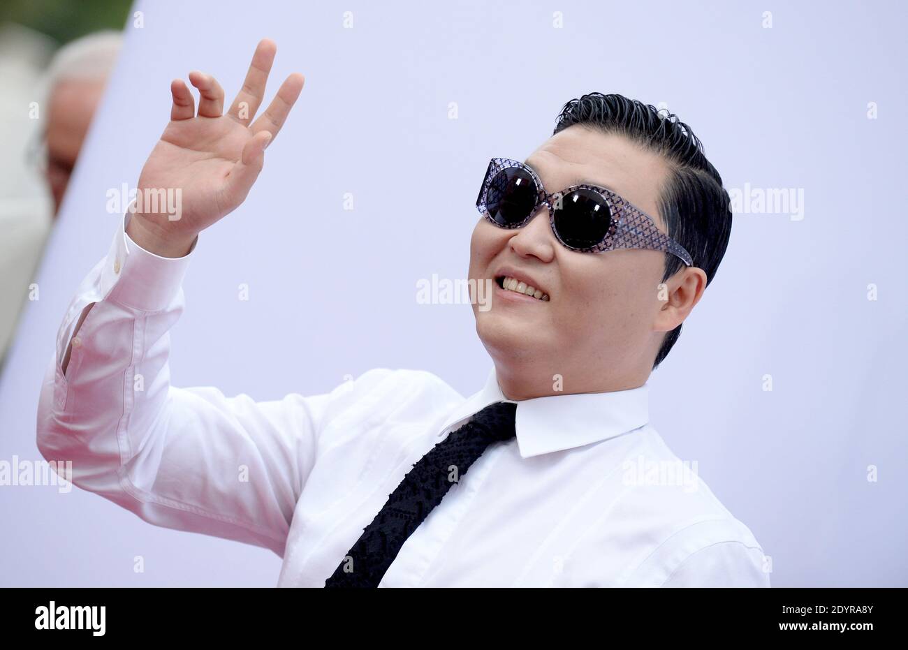Psy attends the premiere of RED 2 held at Westwood Village Theatre in ...