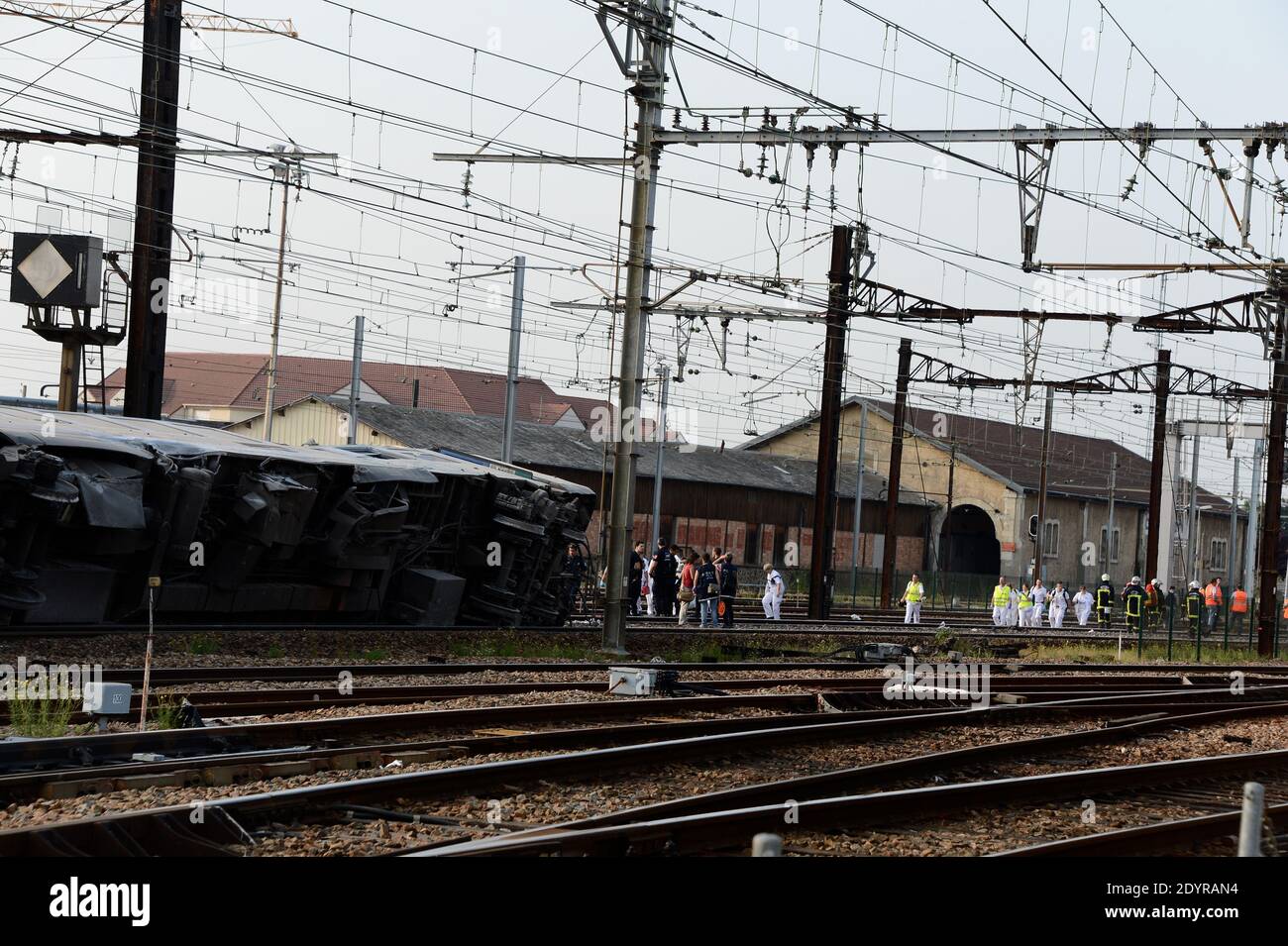 Accident du train du paris limoge hi-res stock photography and images - Alamy