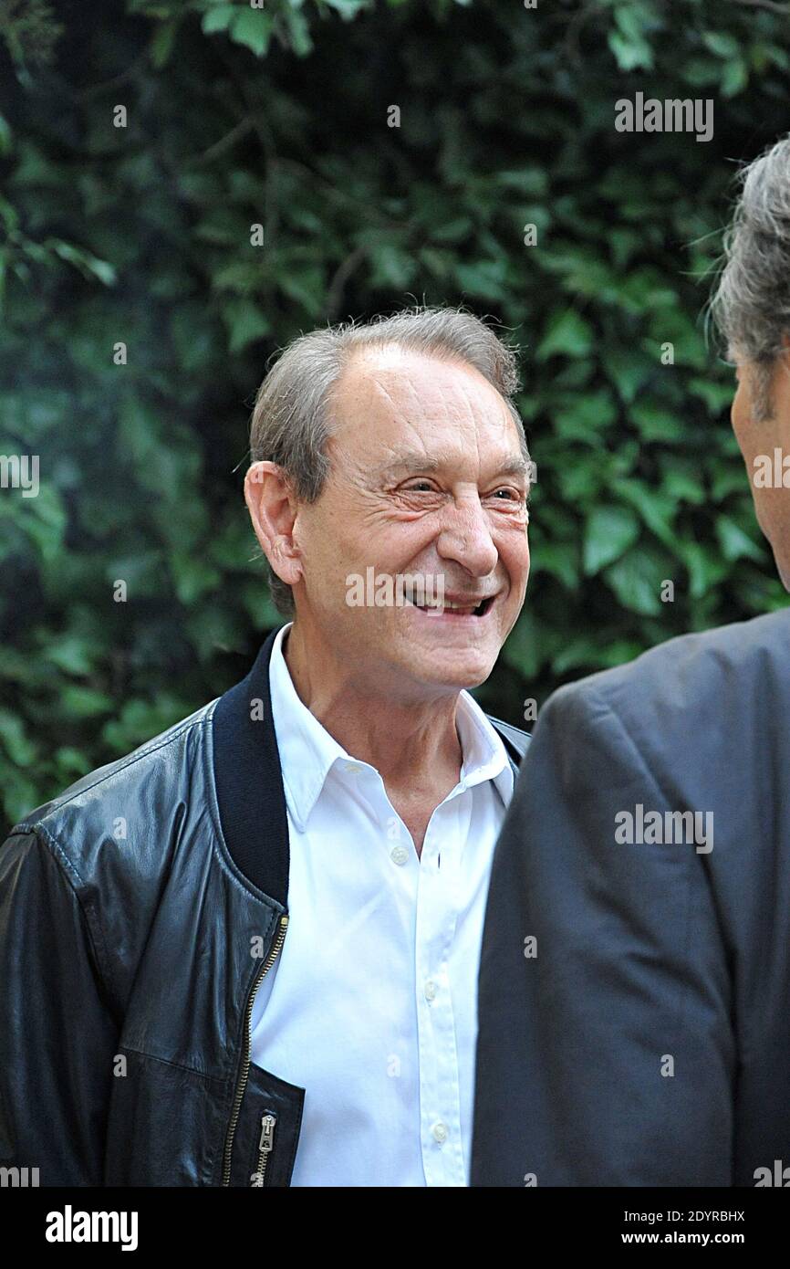Paris Mayor Bertrand Delanoe attending the concert and fireworks ...