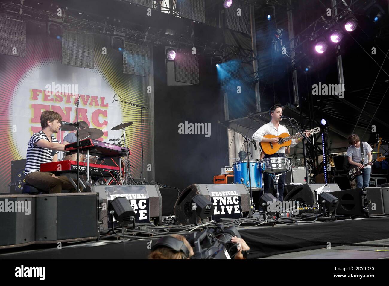VILLAGERS performing on stage during the FNAC Live Festival 2013, held ...