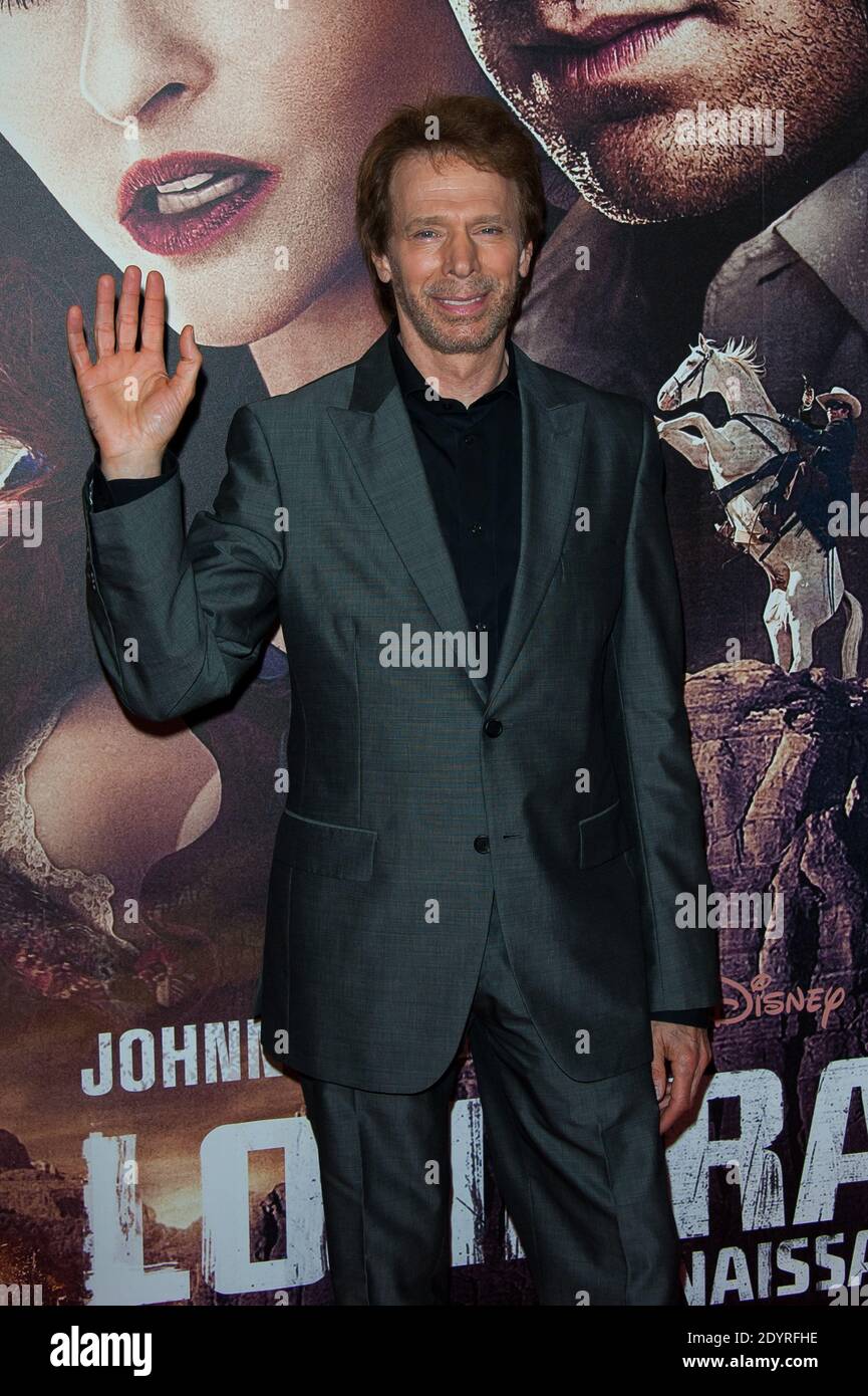 Producer Jerry Bruckheimer attending the French premiere of the movie ...