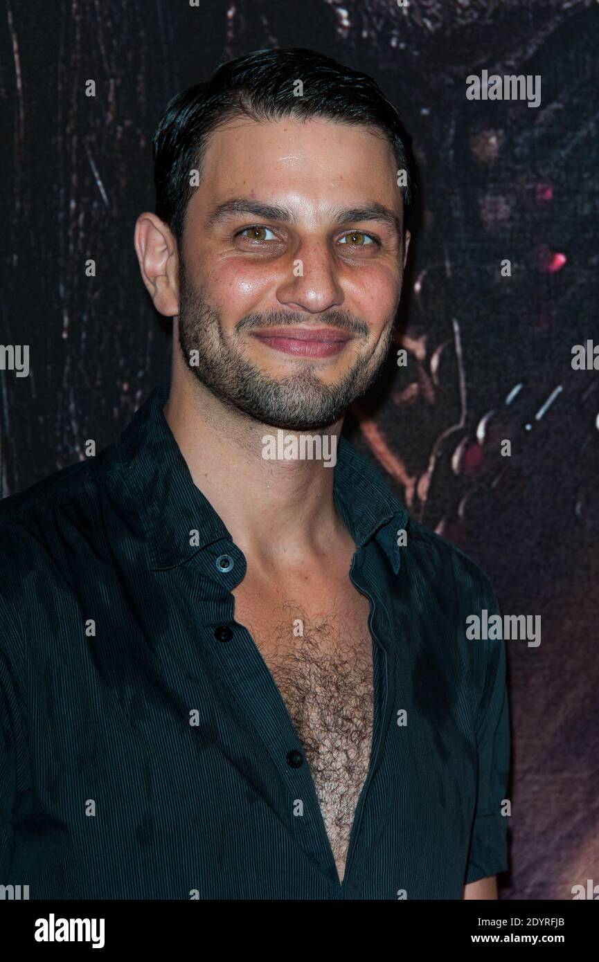Marc Ruchmann attending the French premiere of the movie 'Lone Ranger ...