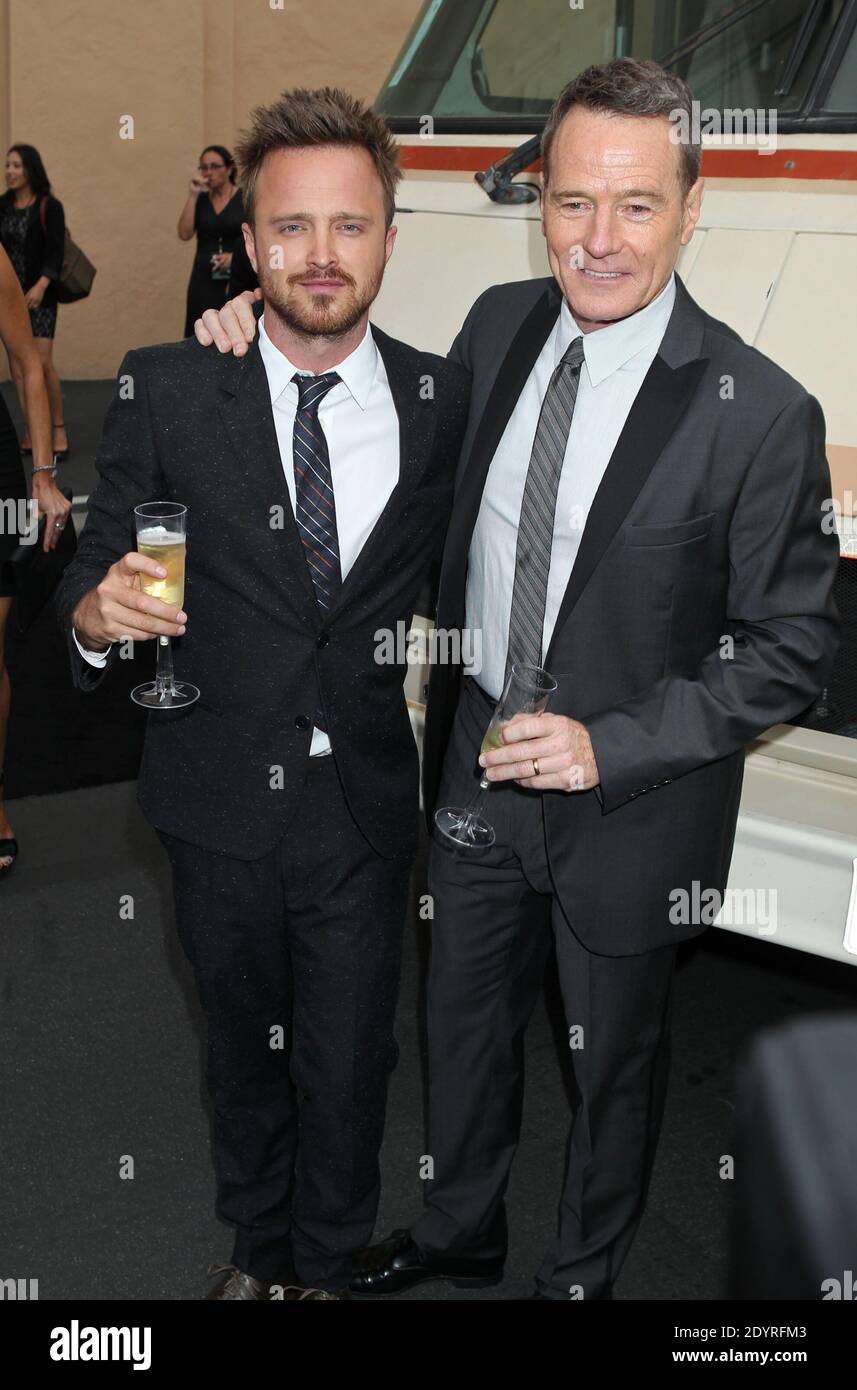 Aaron Paul, Bryan Cranston, AMC 's Premiere for the final season of ...