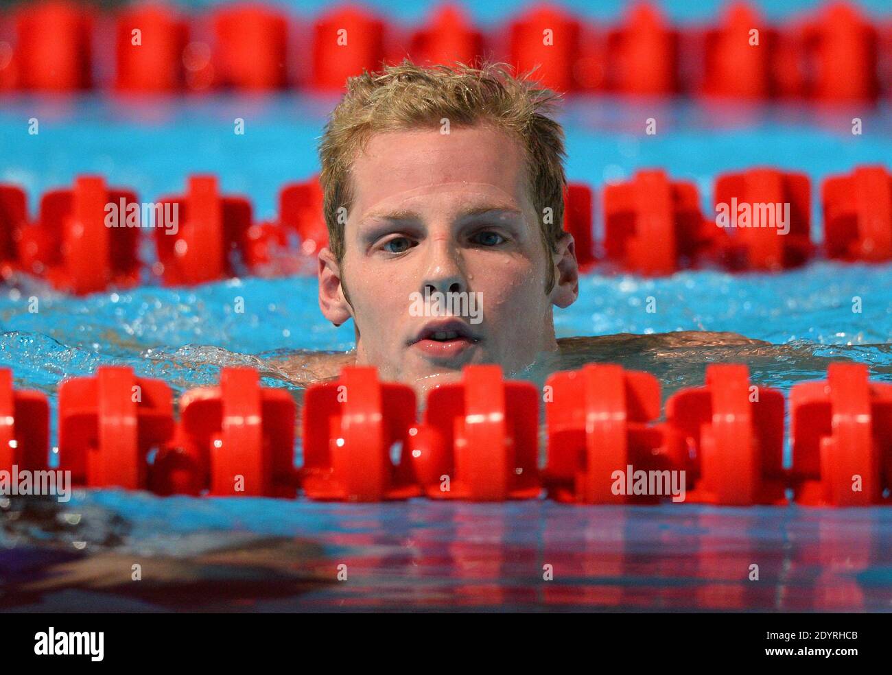 USA's Tom Luchsinger Men 200m Butterfly during the 15th FINA Swimming ...
