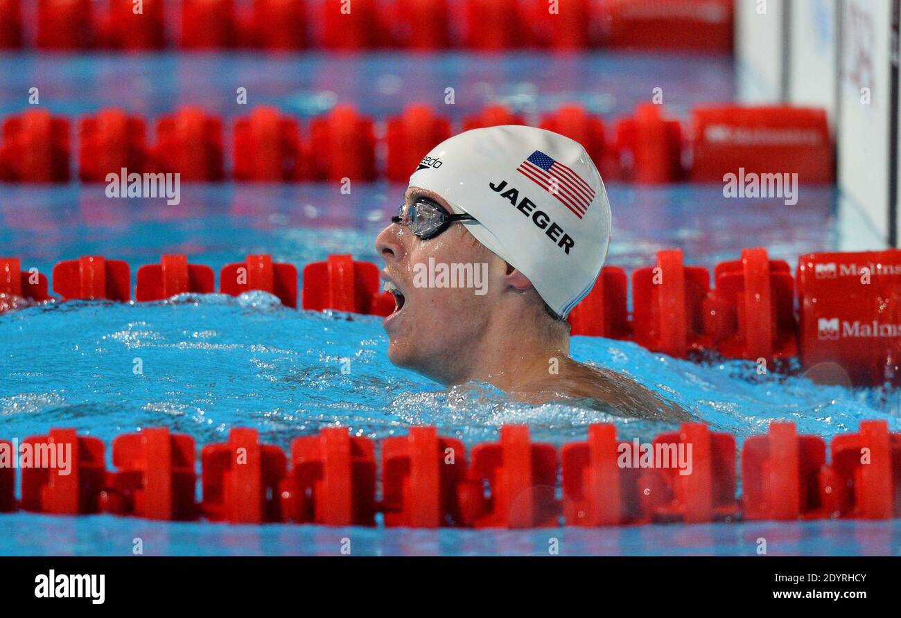 USA's Connor Jaeger Men 200m Butterfly during the 15th FINA Swimming ...