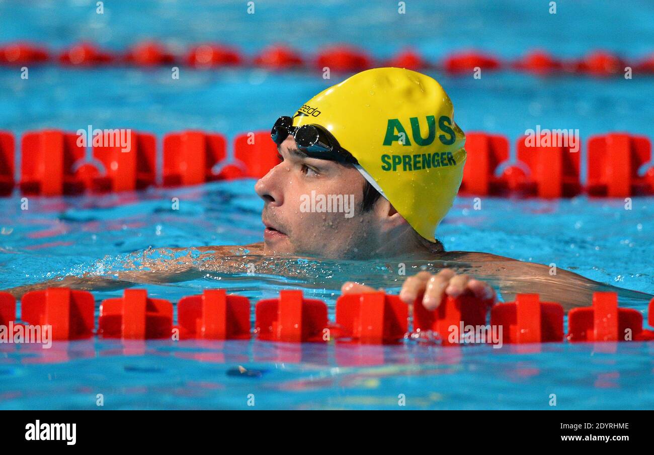 Australia's Christian Springer Men 50m Backstroke during the 15th FINA ...
