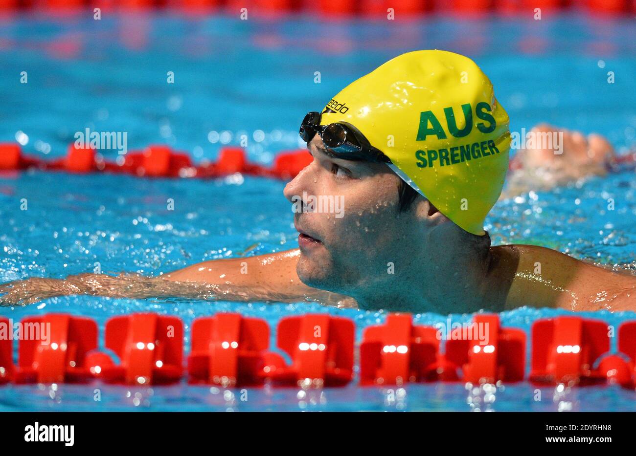 Australia's Christian Springer Men 50m Backstroke during the 15th FINA ...