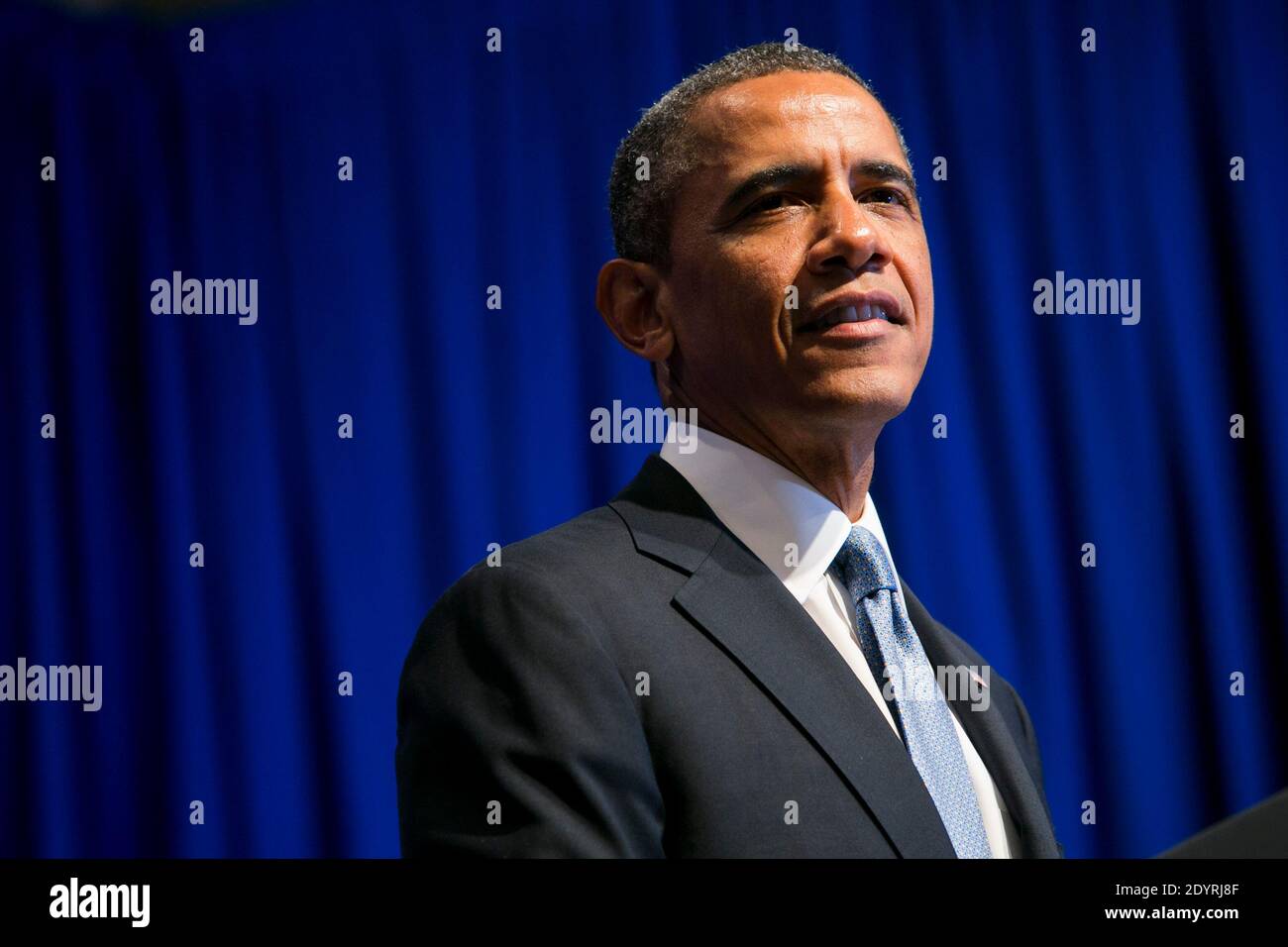 President Barack Obama delivers remarks at an Organizing for Action ...