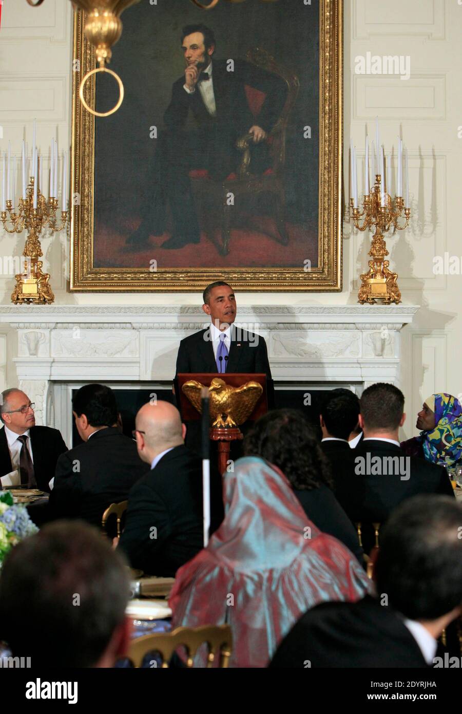 President Barack Obama hosts an Iftar dinner celebrating Ramadan in the ...