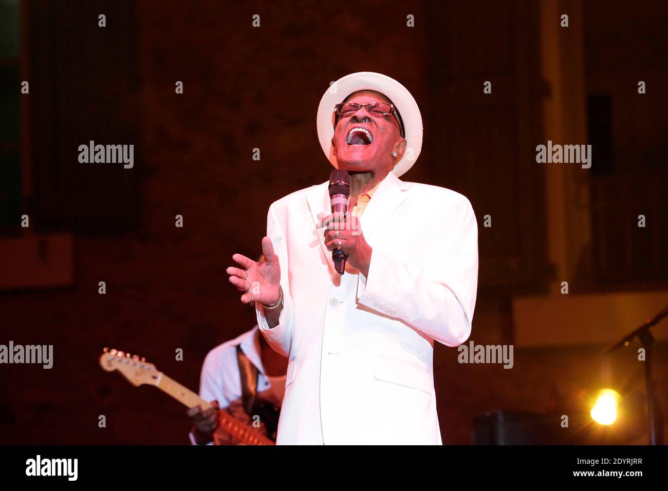 Billy Paul performing on stage at 'Jazz A l'Hospitalet' Festival at ...