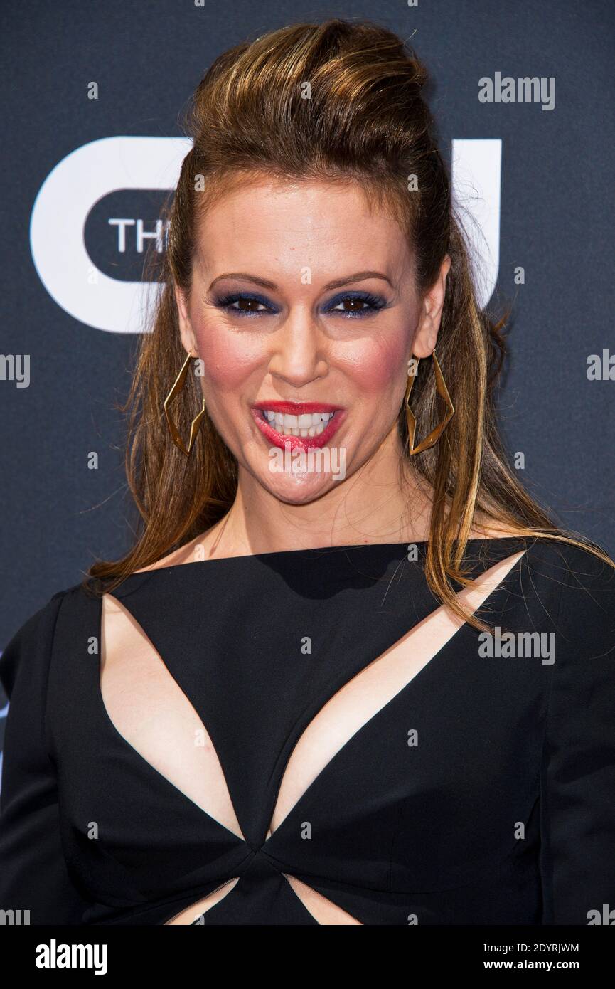 Young alyssa milano hi-res stock photography and images - Alamy
