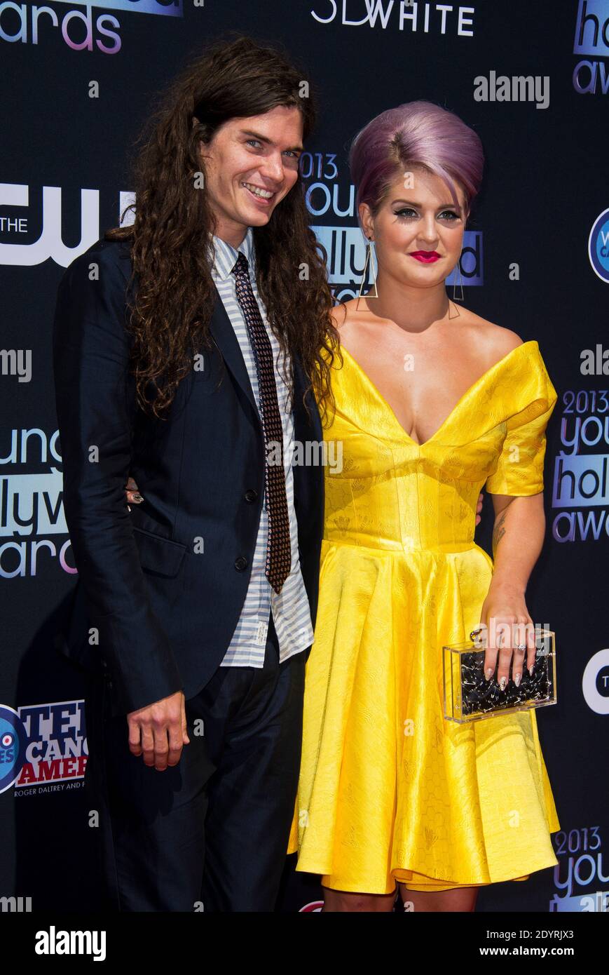 Matthew Mosshart and Kelly Osbourne attend the 2013 Young Hollywood ...