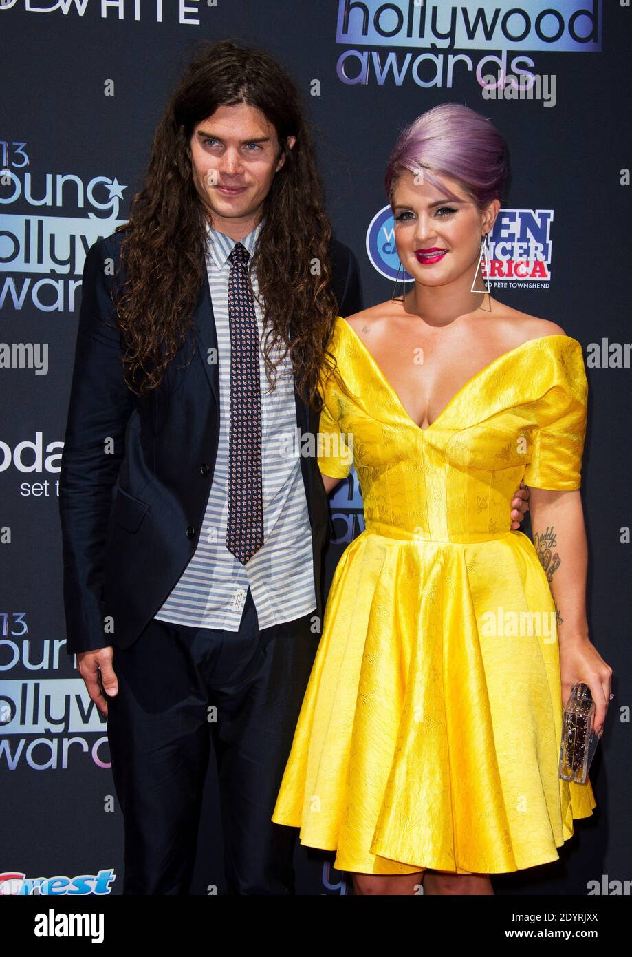 Matthew Mosshart and Kelly Osbourne attend the 2013 Young Hollywood ...