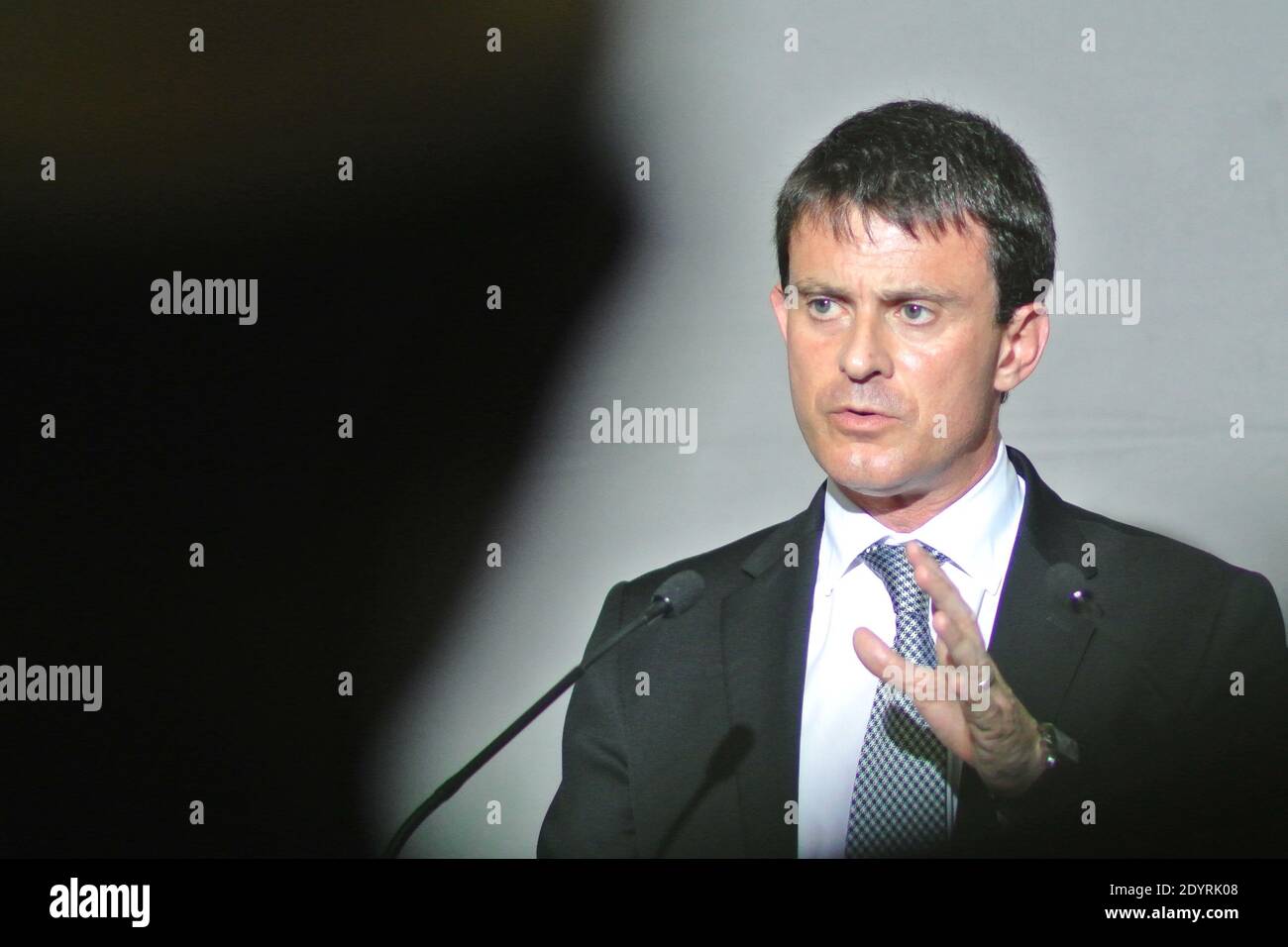 French Interior Minister Manuel Valls shares an 'Iftar' dinner (that ...