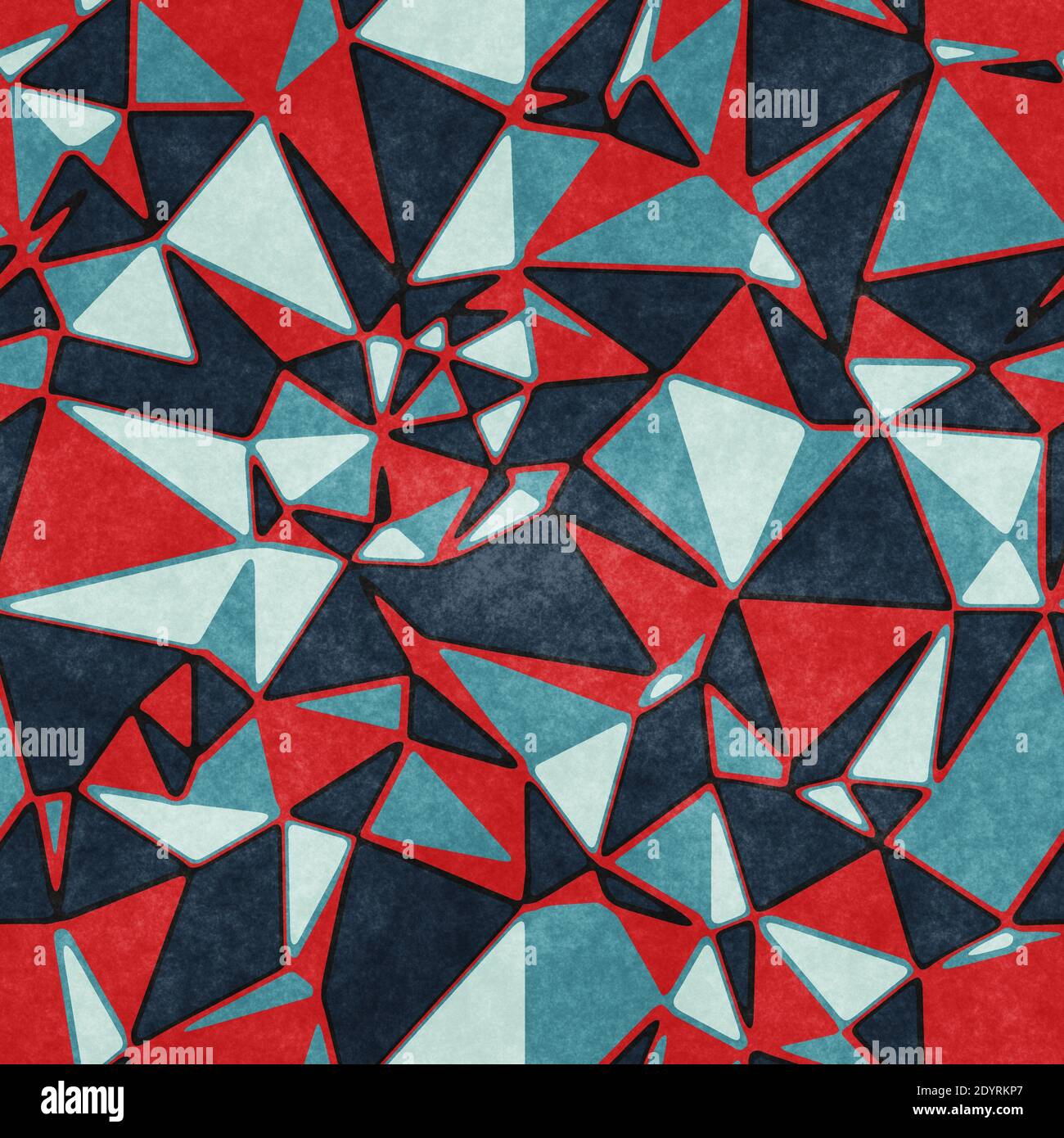 Red and navy textured urban seamless pattern Stock Photo - Alamy