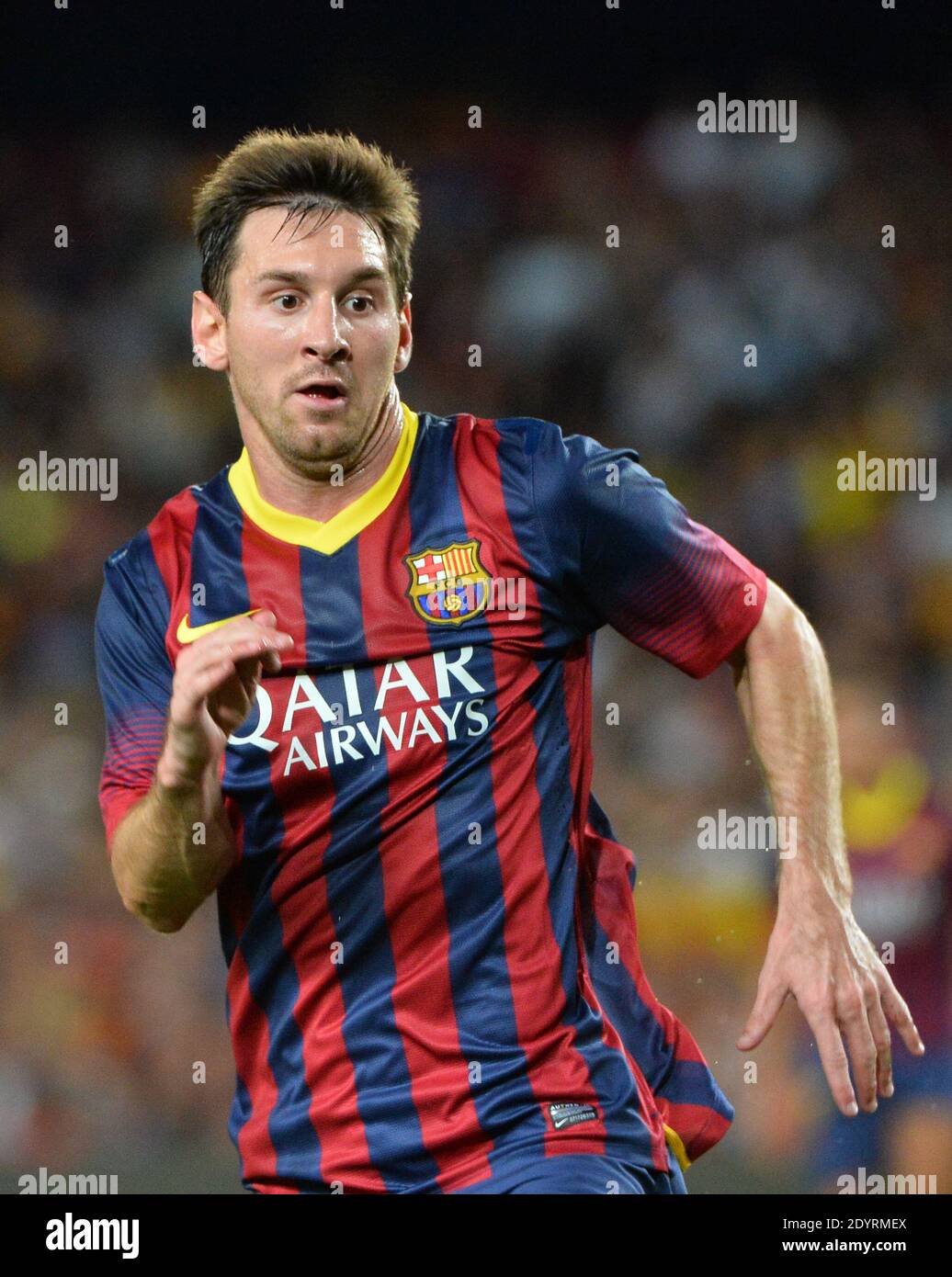 FC Barcelona's Lionel Messi during a Friendly soccer match, FC ...