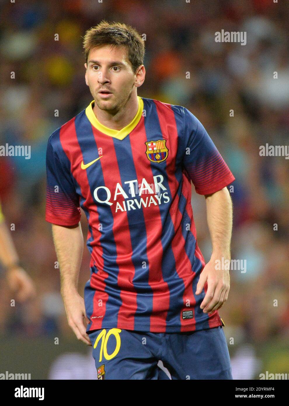 FC Barcelona's Lionel Messi during a Friendly soccer match, FC ...