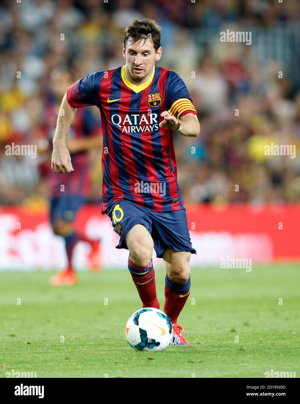 Lionel messi barcelona august 2013 hi-res stock photography and images ...