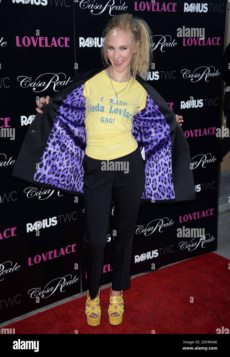 Juno Temple arrives at the premiere of 'Lovelace' at the Egyptian ...