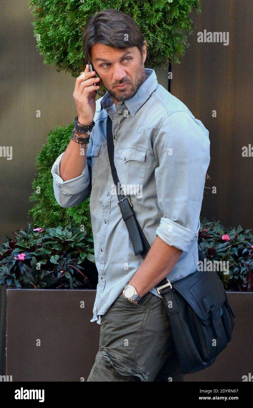 Soccer player paolo maldini in hi-res stock photography and images - Alamy