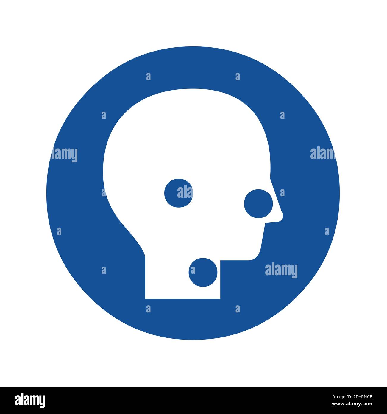 Allergy symbol icon illustration Stock Photo - Alamy