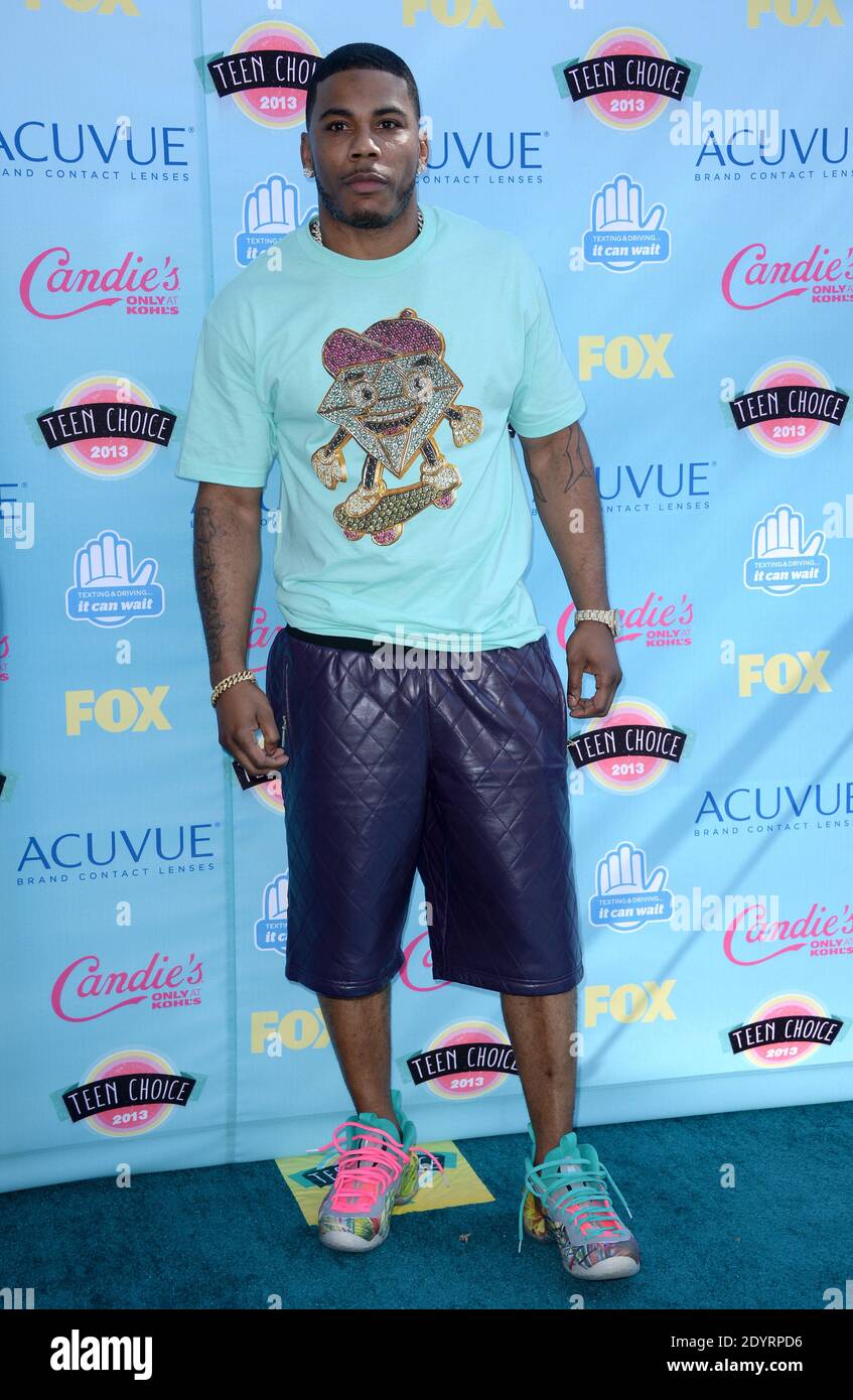 Nelly attends the Teen Choice Awards 2013 at Gibson Amphitheatre in Los ...