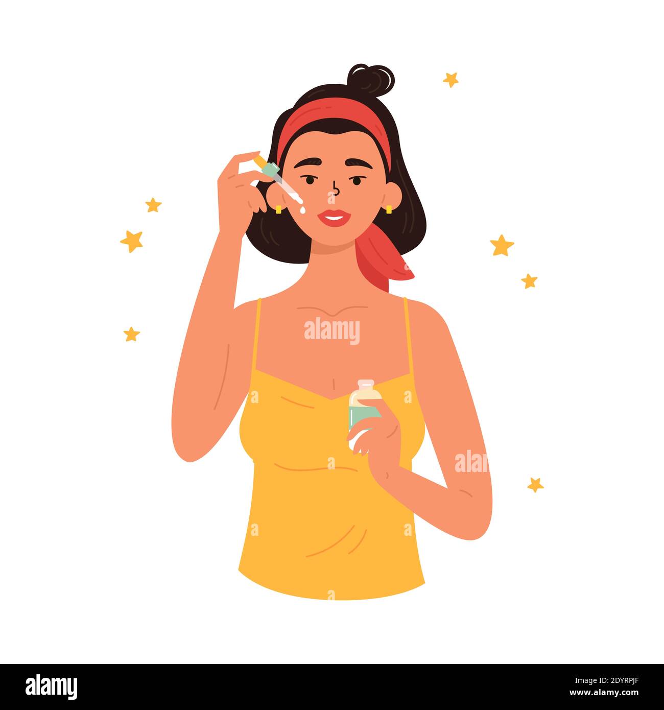 Anti aging lifting Cut Out Stock Images & Pictures - Alamy