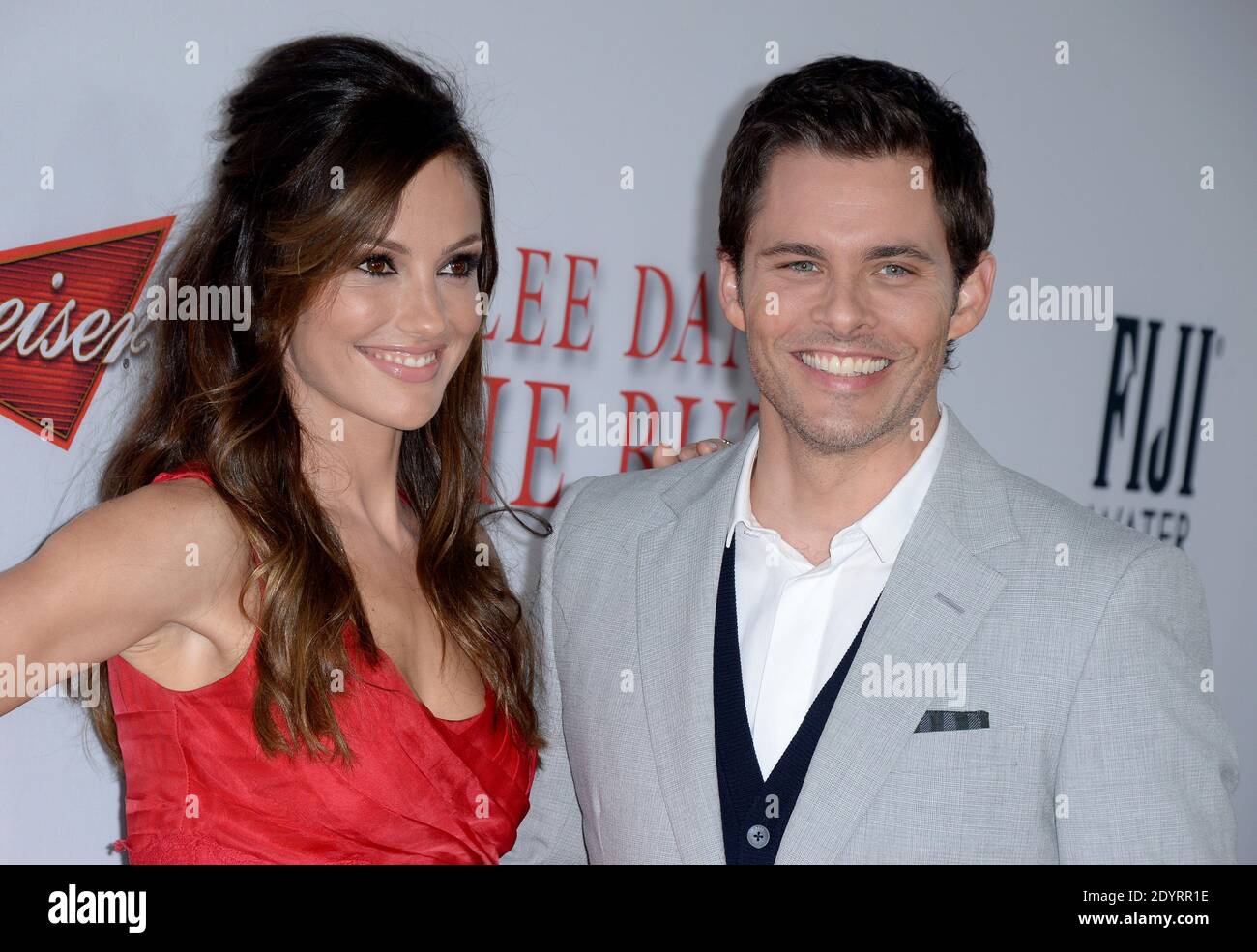 Minka Kelly and James Marsden arrive at the premiere of The Weinstein ...