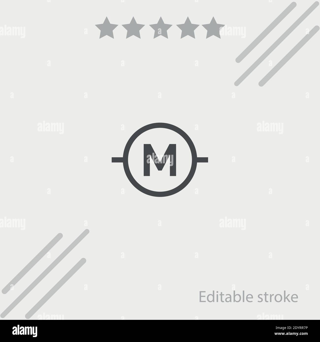 motor vector icon modern simple vector illustration Stock Vector Image ...