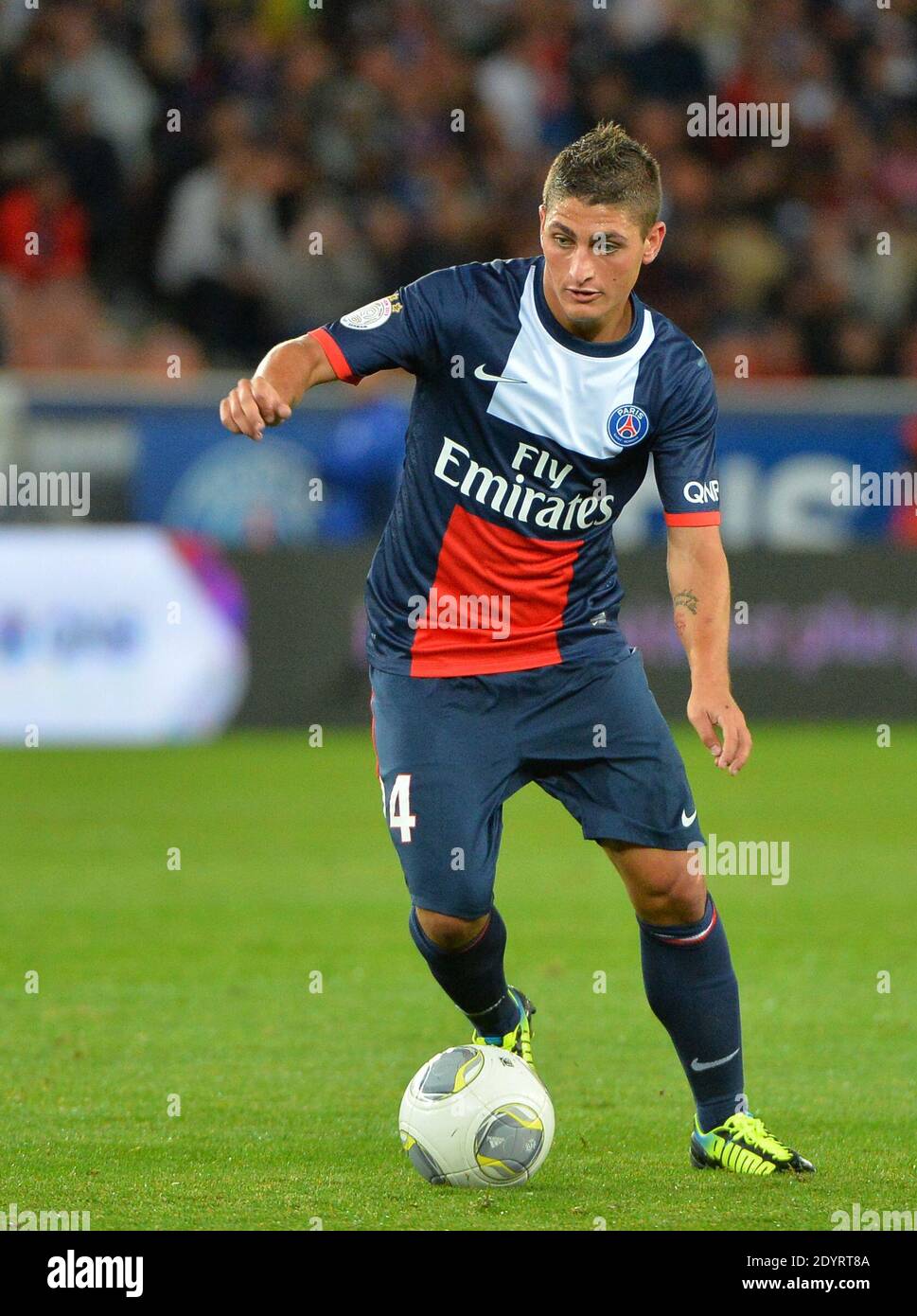PSG's Marco Verratti during the French First League soccer, Paris Saint ...