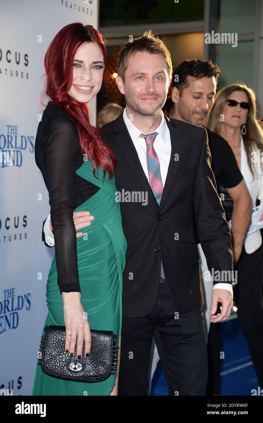 Chris Hardwick arrives at the premiere of Focus Features' 'The World's ...