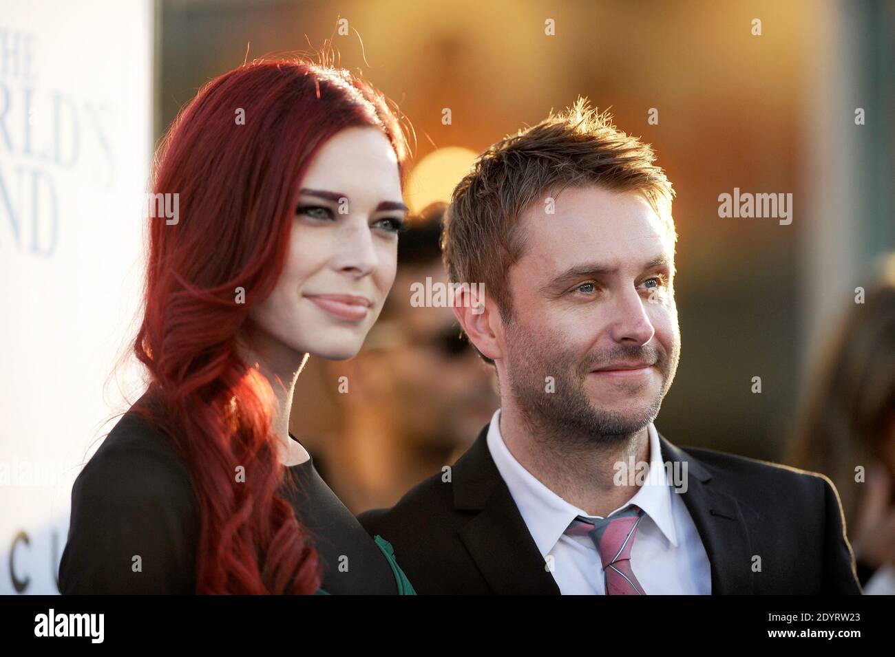 Chris Hardwick arrives at the premiere of Focus Features' 'The World's ...