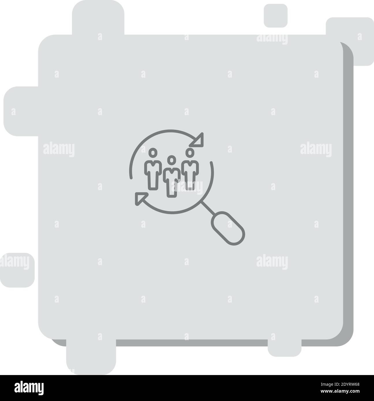 users vector icon modern simple vector illustration Stock Vector Image ...