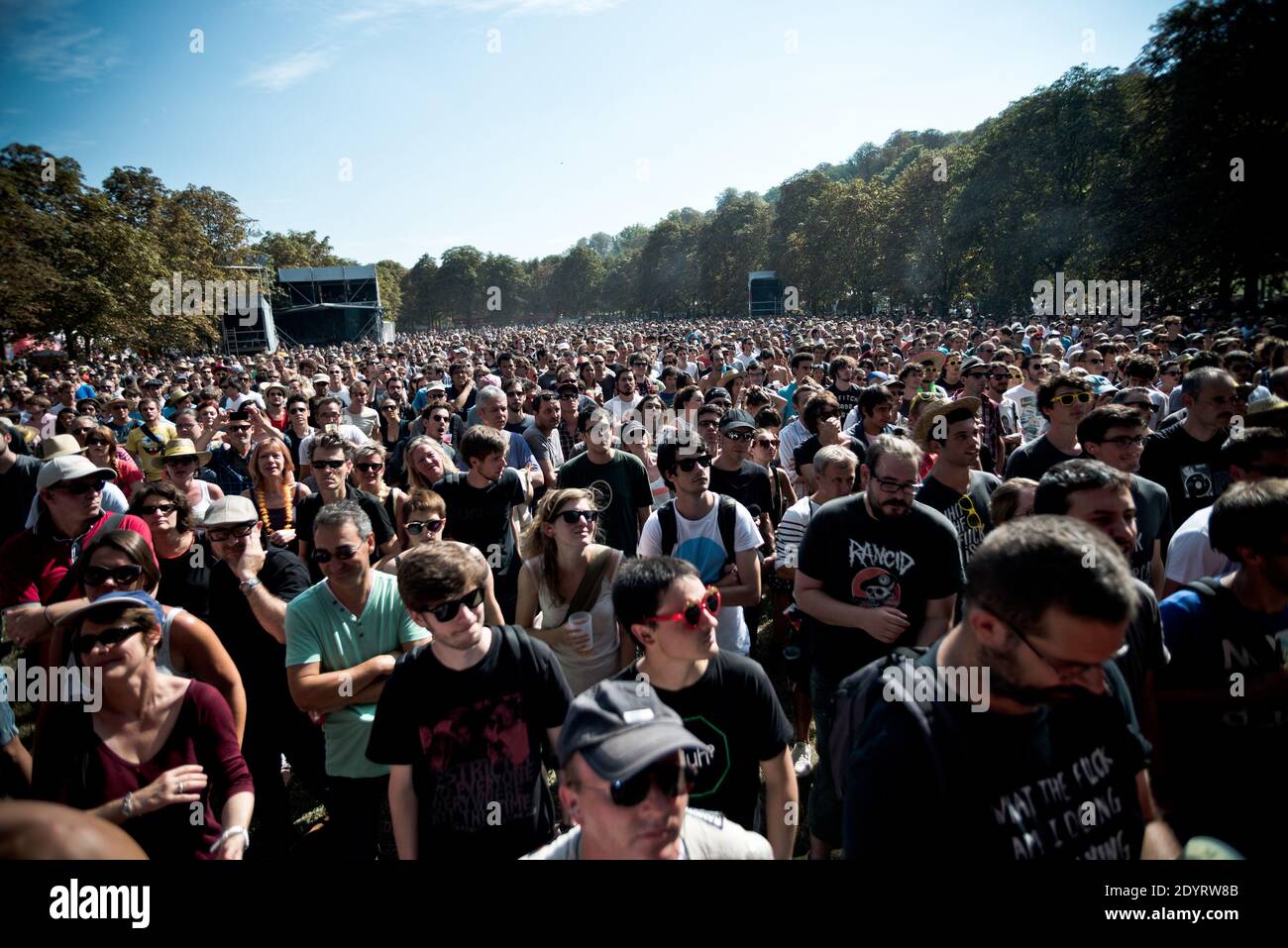 Rock en Seine Festival, Domaine de Saint-Cloud, Paris, France on August ...