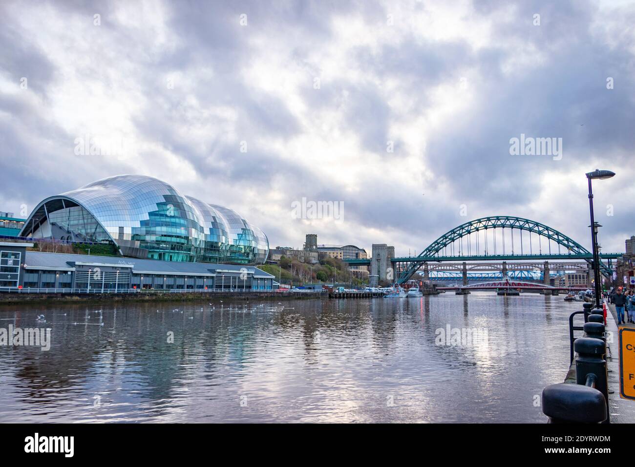 Sage concert hall AKA the glasshouse in front of the Tyne Bridge ...